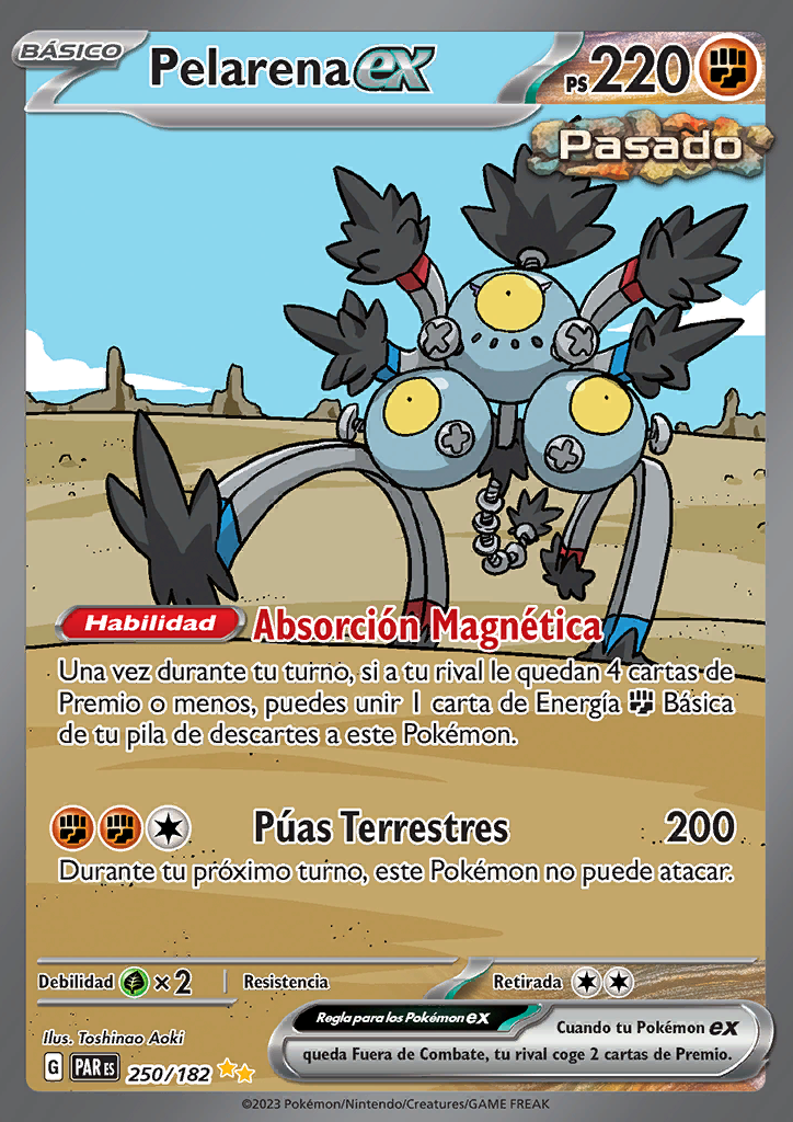 Pelarena ex (250/266) - Brecha Paradójica - Trading Card Game ...