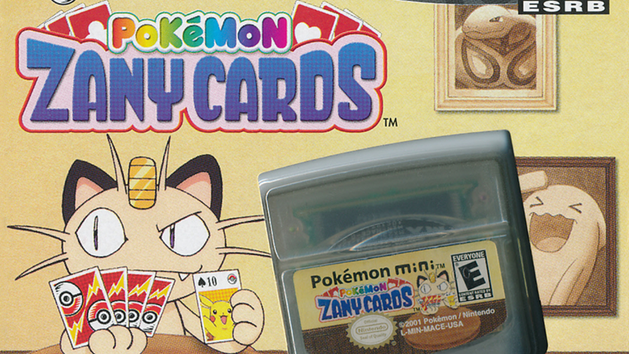 Pokémon Zany Cards - Pokémon mini :: Pokémon Project