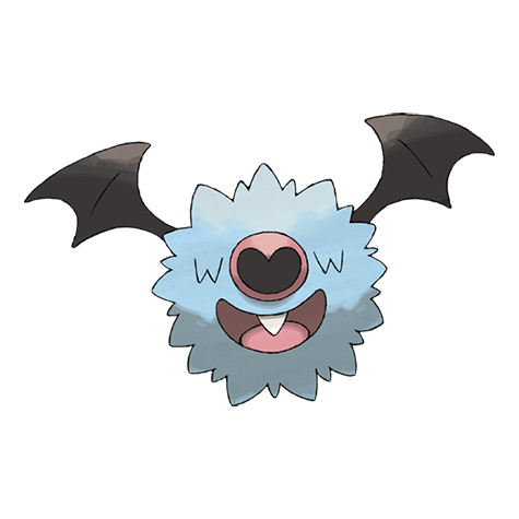 Woobat #527 - Pokédex Sol y Luna - Pokémon Project