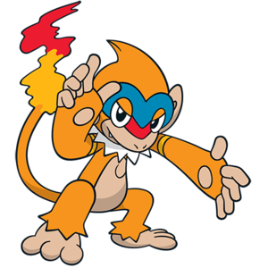 Sprites de Monferno #0391 - Spritedex Pokémon Project
