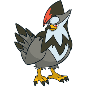 Sprites de Staraptor #0398 - Spritedex Pokémon Project