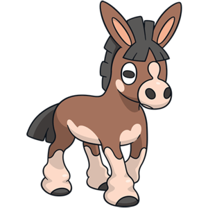 Sprites de Mudbray #0749 - Spritedex Pokémon Project