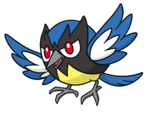Sprites de Rookidee #0821 - Spritedex Pokémon Project