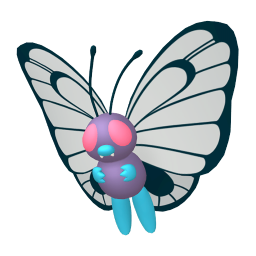 Butterfree #0012 - Pokédex Pokémon Project