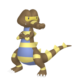 Krokorok #0552 - Pokédex Pokémon Project