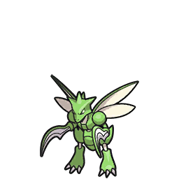 Scyther #123 - Scarlet & Violet Pokédex