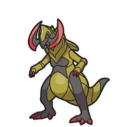 Haxorus #612 - Pokédex Escarlata y Púrpura