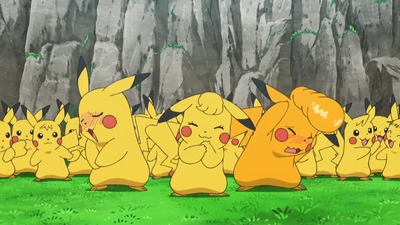 ¡El Pika grupo Pokémon! - Ultra Aventuras - Serie de Ash [MX] - Pokémon ...